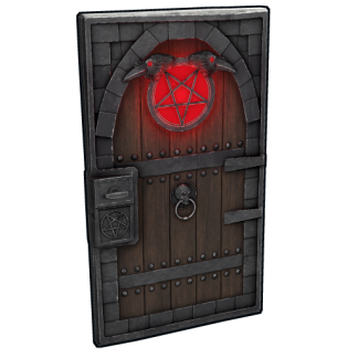 Skin: Demonic Raven Door • Rust Wiki