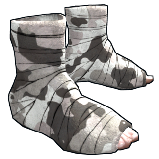 Skin: Arctic Protection Burlap Shoes • Rust Wiki