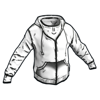Skin: Comics Hoodie • Rust Wiki