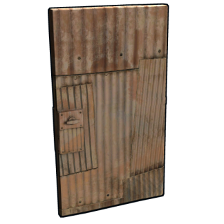 Skin: Sheet Metal Sheet Metal Door • Rust Wiki