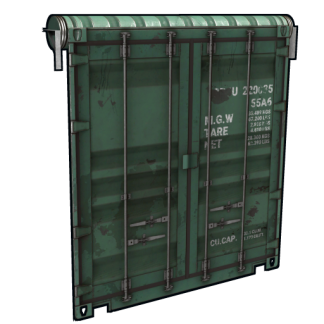 Skin: Shipping Container Garage Door • Rust Wiki