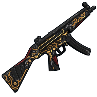 Skin: Rare Flame MP5 • Rust Wiki