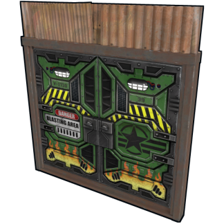 Skin: Bombshell Sheet Metal Double Door • Rust Wiki