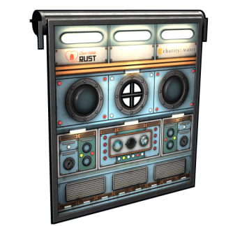 Skin: Charitable Rust 2023 Garage Door • Rust Wiki