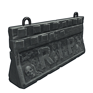 Skin: Tombstone Barricade • Rust Wiki