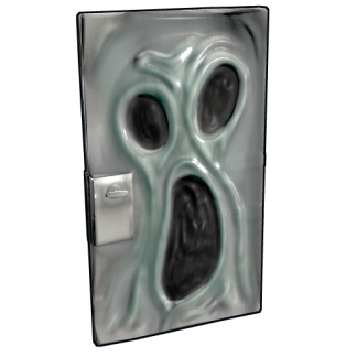 Skin: Ghostly Sheet Metal Door • Rust Wiki