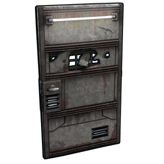 Skin: Brutalist Sheet Metal Door • Rust Wiki