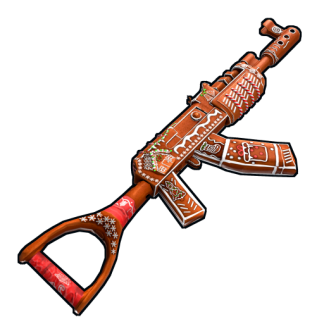 Skin: Gingerbread Man AK • Rust Wiki