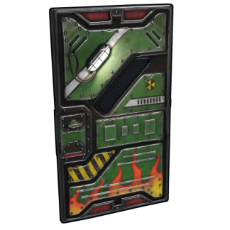 Skin: Bombshell Sheet Metal Door • Rust Wiki