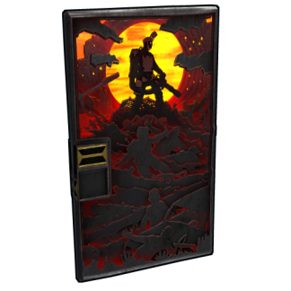 Skin: Shadowborn Sheet Metal Door • Rust Wiki