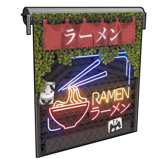 Skin: Ramen Garage Door • Rust Wiki