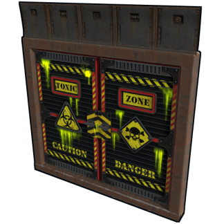 Skin: Toxic Armored Double Door • Rust Wiki