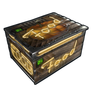 Skin: Neon Small Food Storage • Rust Wiki