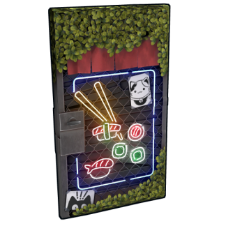 Skin: Sushi Sheet Metal Door • Rust Wiki