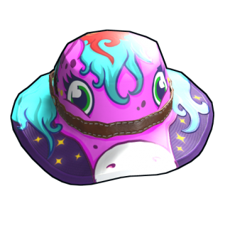 Skin: Rainbow Pony Boonie • Rust Wiki