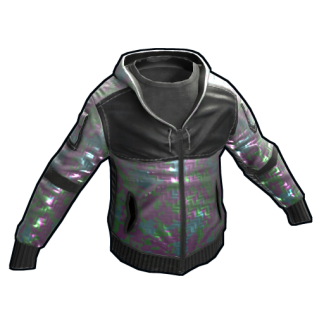 Skin: White Holographic Hoodie • Rust Wiki