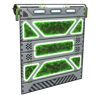 Skin: Greening Area Garage Door • Rust Wiki