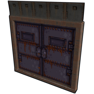 Skin: Pixel Armored Double Door • Rust Wiki