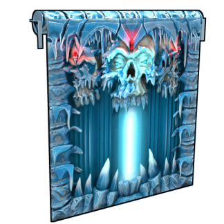 Skin: Frozen Crypt Garage Door • Rust Wiki