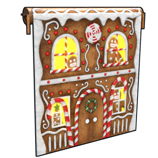 Skin: Gingerbread House Garage Door • Rust Wiki