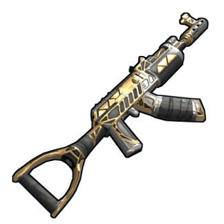 Skin: Elysium Assault Rifle • Rust Wiki