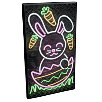 Skin: Neon Easter Bunny Door • Rust Wiki