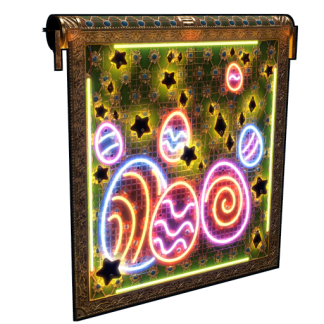 Skin: Neon Easter Garage Door • Rust Wiki