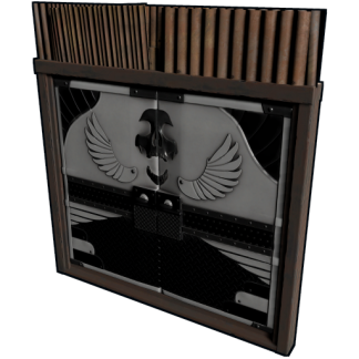 Skin: No Mercy Sheet Metal Double Door • Rust Wiki