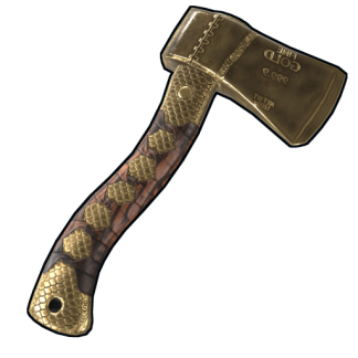 Skin: Gold Chains Hatchet • Rust Wiki