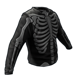 Skin: Skeleton Costume Burlap Shirt • Rust Wiki